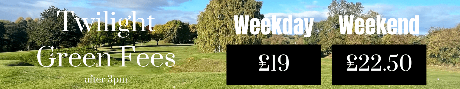 Visitor Green Fees and Buggy Fees at Oundle Golf Club.