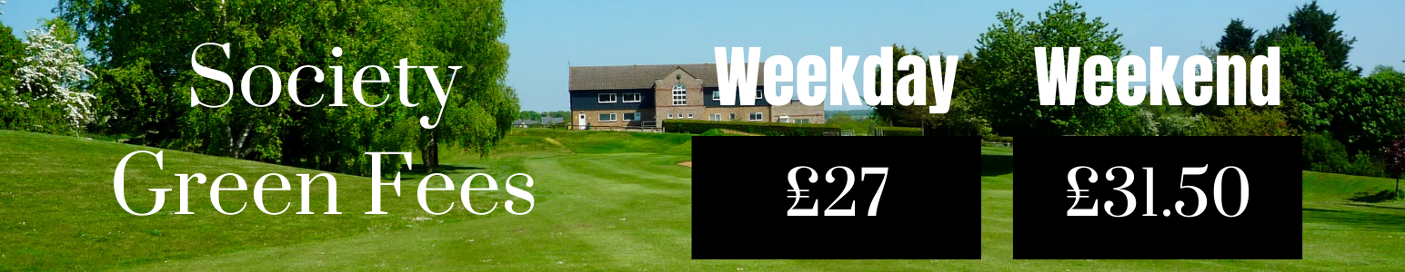 Visitor Green Fees and Buggy Fees at Oundle Golf Club.